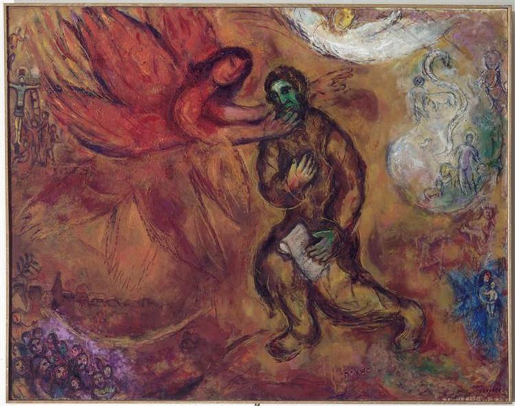 Marc Chagall, The Prophet Isaiah – Matthew Erickson