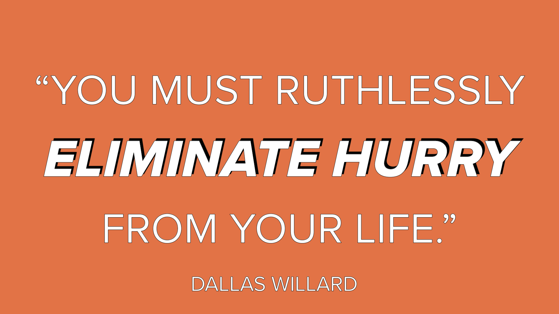 Unhurry Your Life: a review of John Mark Comer’s ‘The Ruthless ...