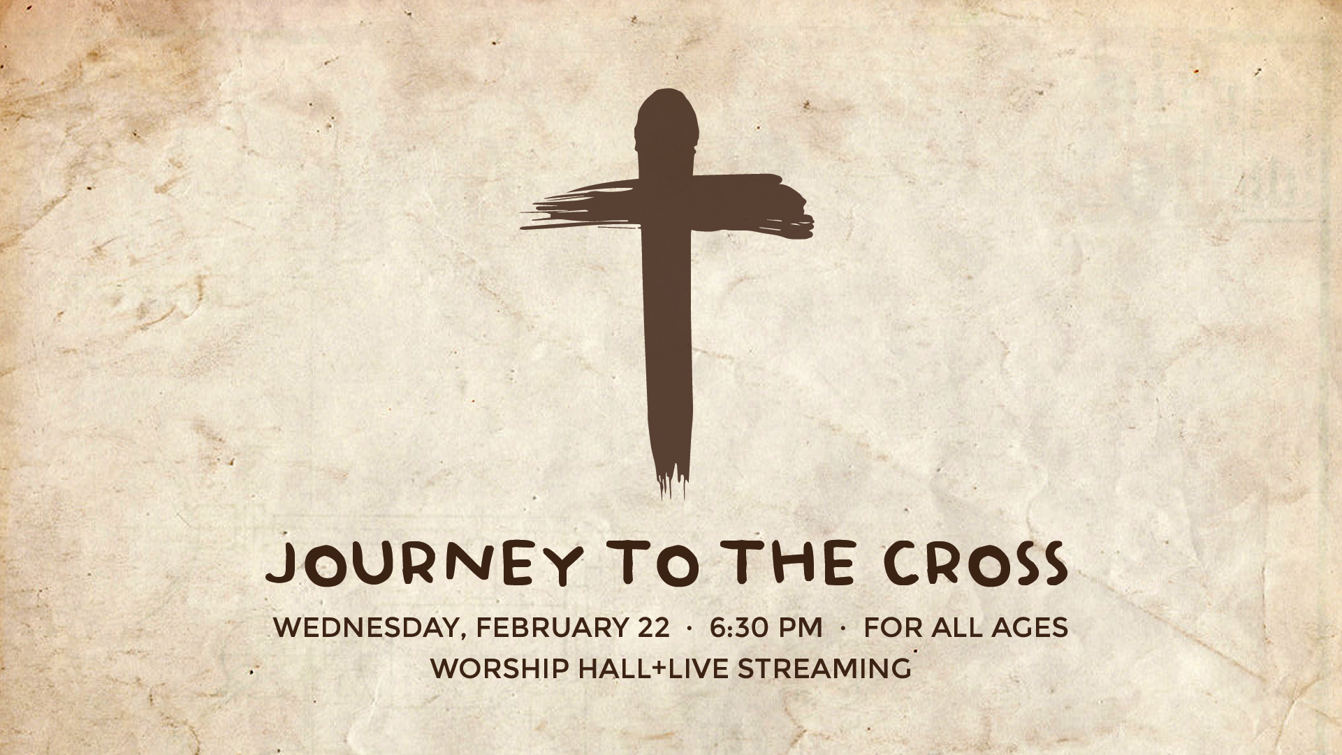 Journey to the Cross 2023: beginning our Lenten journey – Matthew Erickson