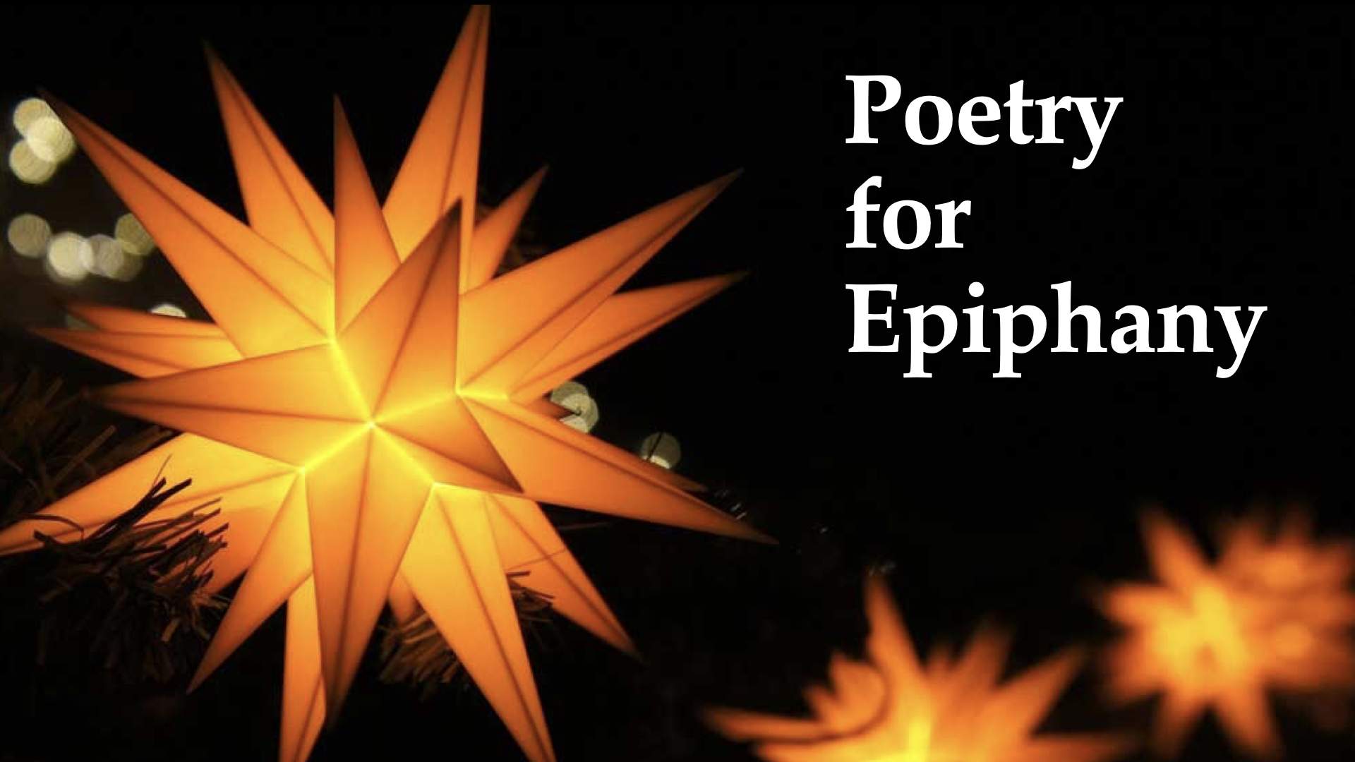 Paul Mariani, “Death & Transfiguration” [Poetry for Epiphany] – Matthew ...